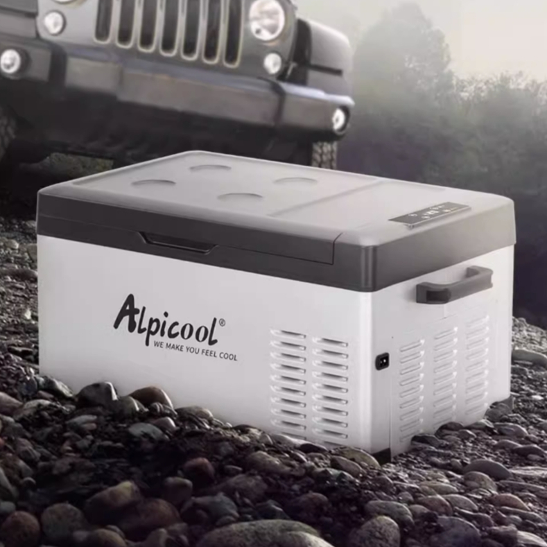 Alpicool freezer ตู้เย็นขนาดเล็ก พกพา ในรถ เครื่องทำความเย็น มินิ -20°C ...