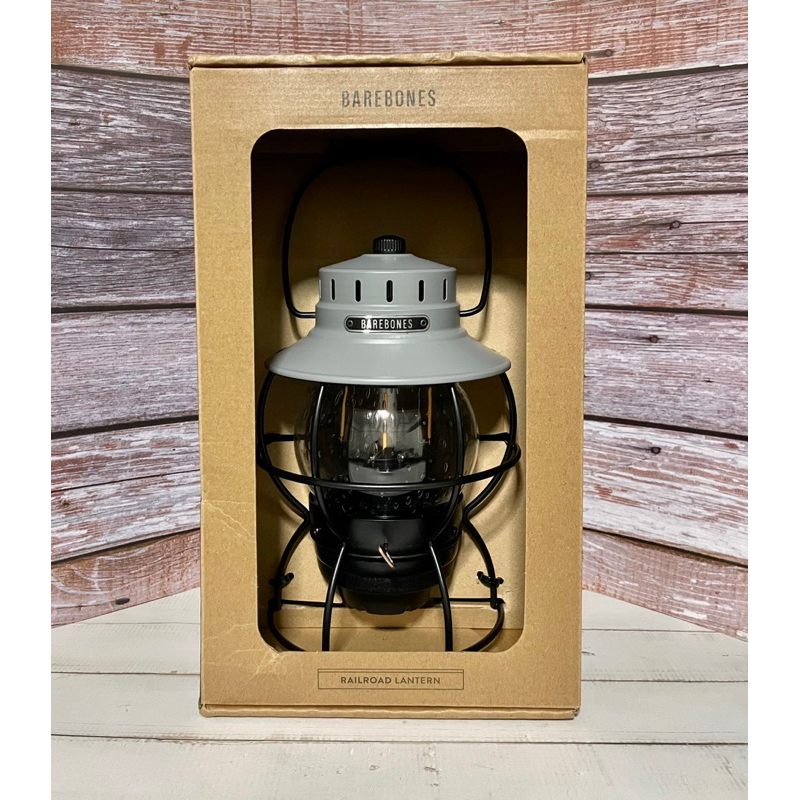 ตะเกียง Barebones RailRoad Lantern LED Barebone สี Slate Gray | Shopee Thailand