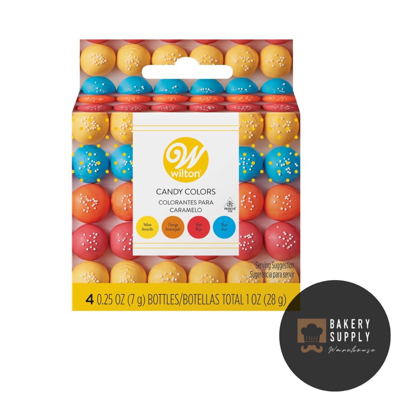 สีเจล Wilton Candy Colors สำหรับงาน Chocolate Oil-Based | Shopee Thailand