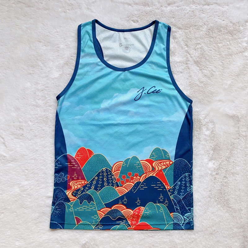 (มือสอง) เสื้อกล้าชาย JCee ลายเนินสวรรค์ ซากุระ ไซส์ 2XS อก 32 นิ้ว ...