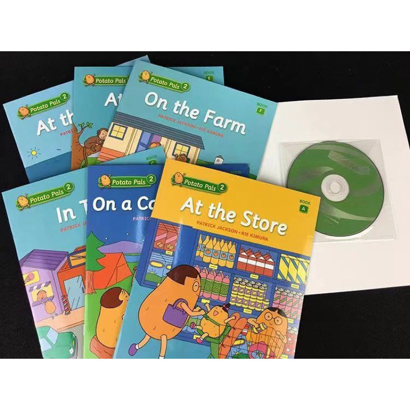 Oxford Potato Pals Book with CD,Set 1+ Set 2 ชุด1,ชุด2 รวม12เล่ม, Each ...