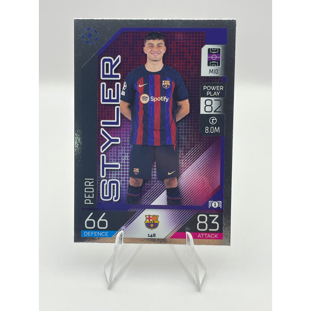 การ์ดฟุตบอล TOPPS MATCH ATTAX 2022/23 - BARCELONA | Shopee Thailand