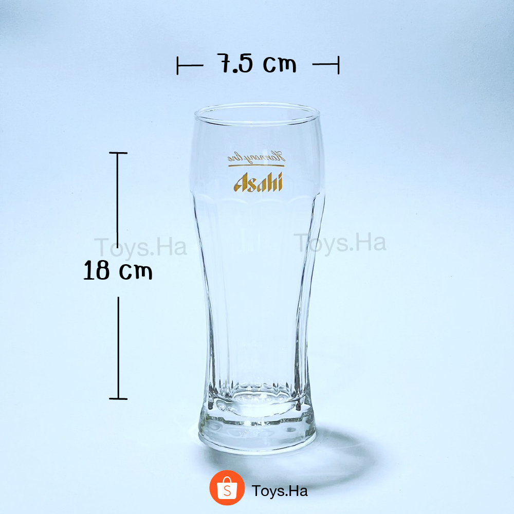 ของแท้! Asahi แก้วเบียร์ทรงสูง แบรนด์ Asahi อาซาฮี สินค้าจากญี่ปุ่น | Shopee Thailand
