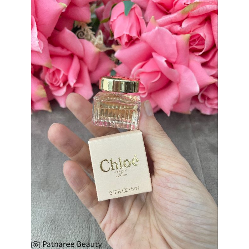 น้ำหอม Chloe Absolu De Parfum โคเอ้โบว์รุ่นโบว์ทอง 5ml หายาก | Shopee Thailand