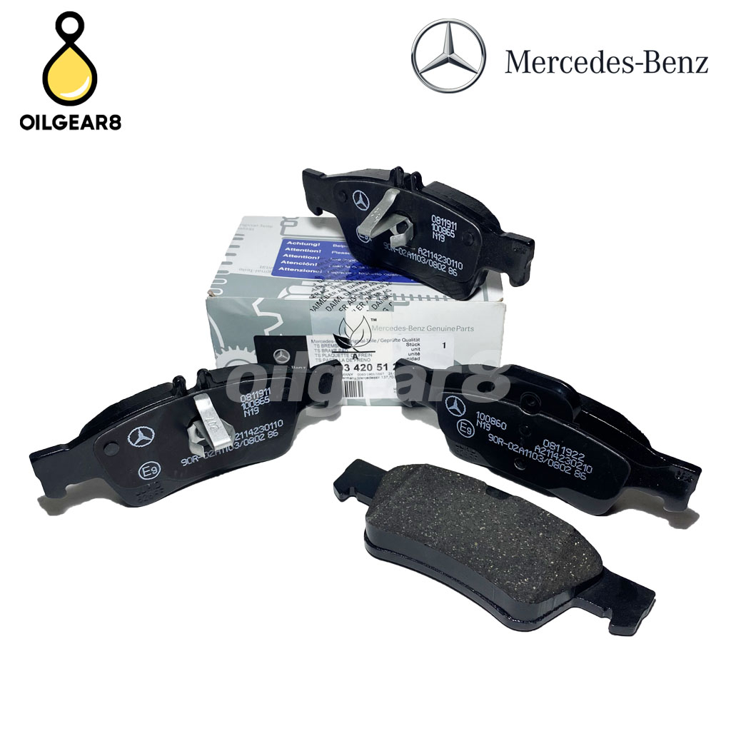 BENZ แท้ ผ้าเบรคหลัง รุ่น W212 W211 W218 W220 W221 เบอร์ 0044204420 ...