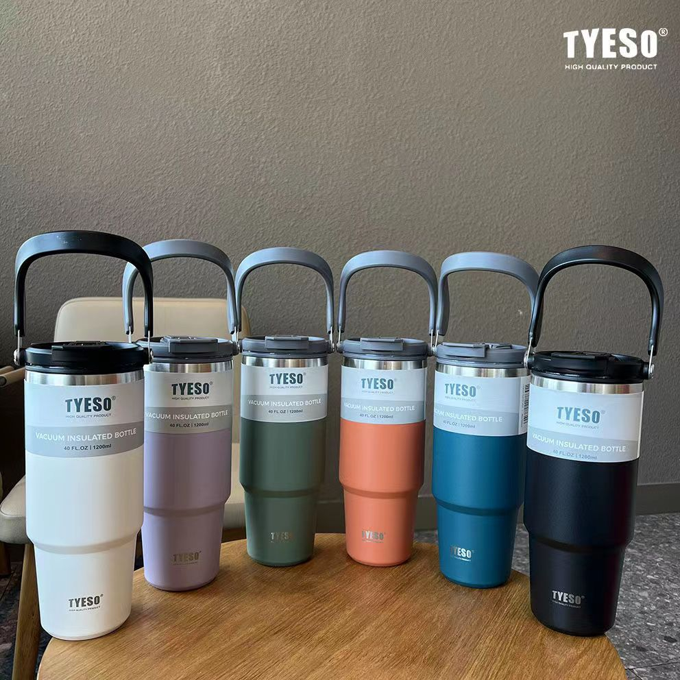 (พร้อมส่งในไทย) แก้วเก็บอุณหภูมิร้อน/เย็น TYESO รุ่นใหม่ มี 3 ขนาด 6สี ...