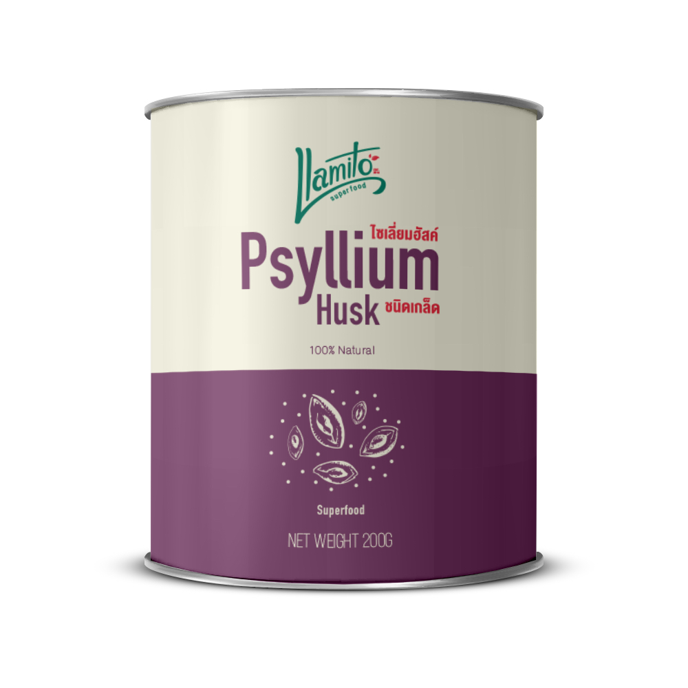 Llamito ไซเลี่ยมฮัสค์ (Psyllium Husk Purity 99%) ขนาด 200g | Shopee ...