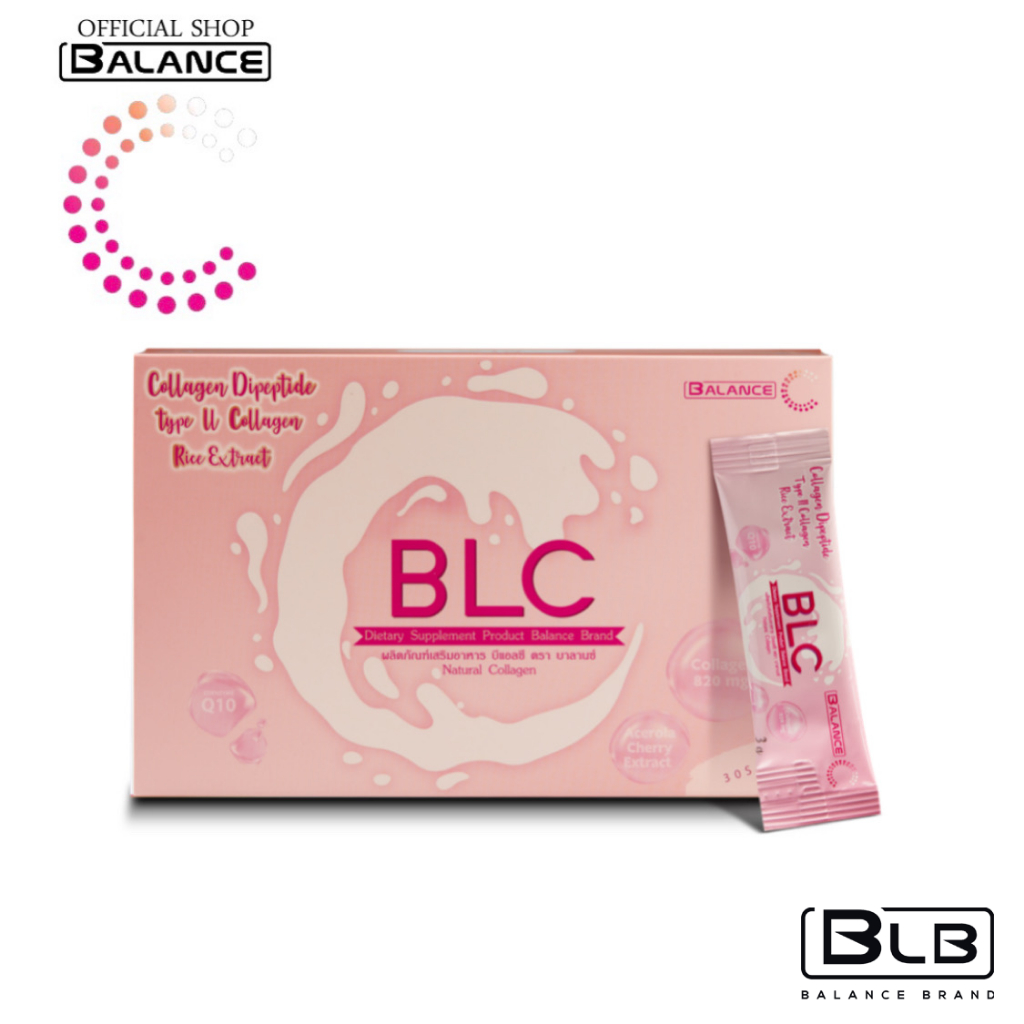 Balance C - BLC Collagen Tripeptide ชนิดผงพร้อมทาน อาหารเสริมคอลลาเจน ...