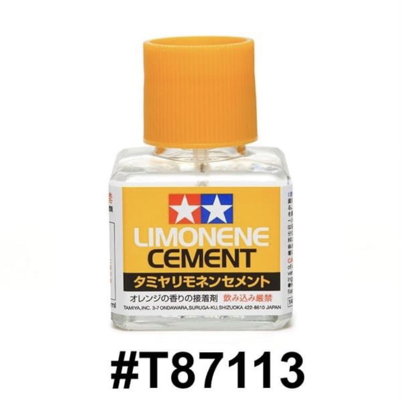 TAMIYA 87113 TAMIYA LIMONENE CEMENT กาวสูตรผสมเรซิ่น แห้งช้า กลิ่น ...
