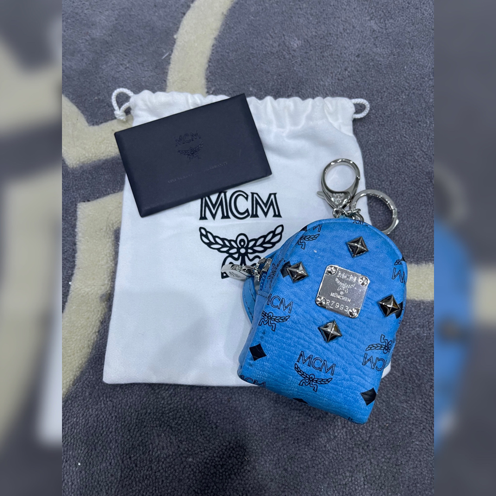 MCM micro bag Keychain พวงกุญแจสำหรับห้อยกระเป๋า | Shopee Thailand