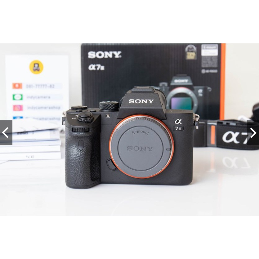 SonyA7 M3 เครื่องศูนย์ สภาพสวย ใช้น้อย อุปกรณ์ครบกล่อง | Shopee Thailand