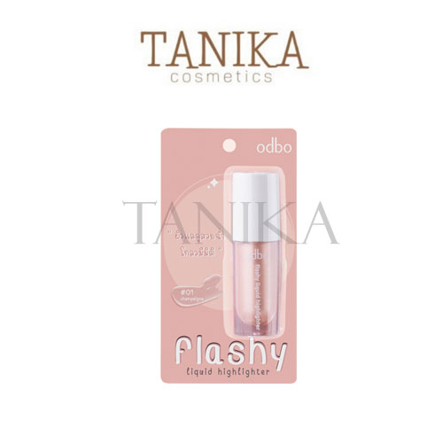 ODBO FLASHY LIQUID HIGHLIGHTER OD1311 โอดีบีโอ แฟลชชี่ ลิควิด ไฮไลท์เนื้อลิคลิดผสมชิมเมอร์ ...