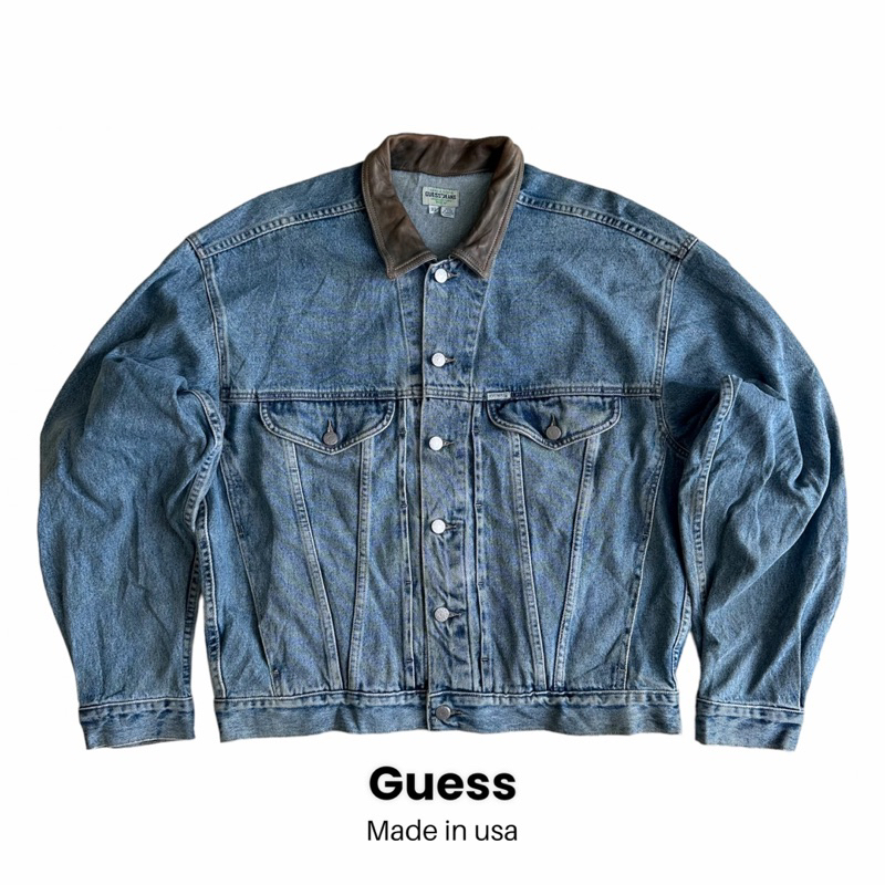 แจ็คเก็ต GUESS (made in USA) | Shopee Thailand