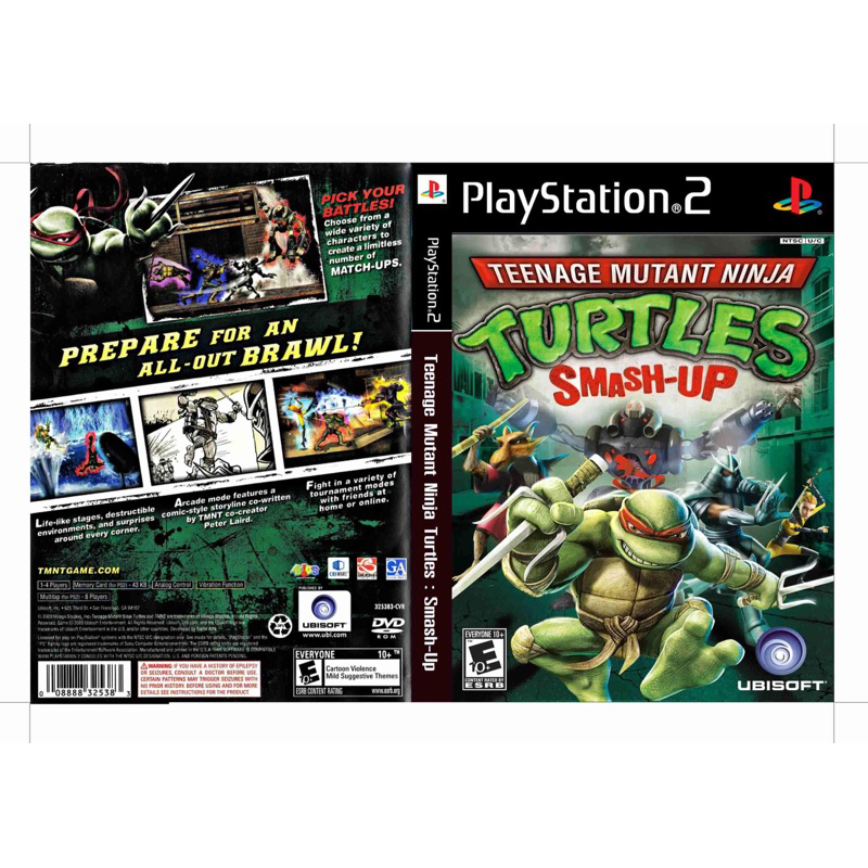 แผ่นเกมส์Ps2 - Teenage Mutant Ninja Turtles: Smash-Up | Shopee Thailand