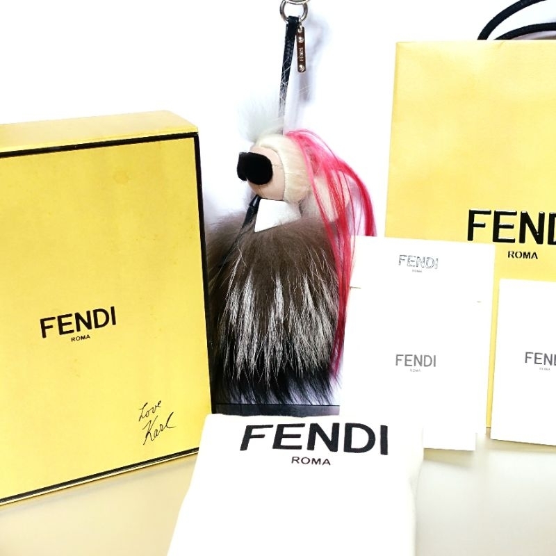 FENDI Karlito Bag Charm | Shopee Thailand