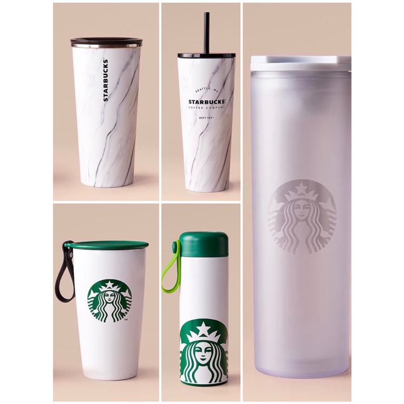 Starbucks All White Collection | Shopee Thailand