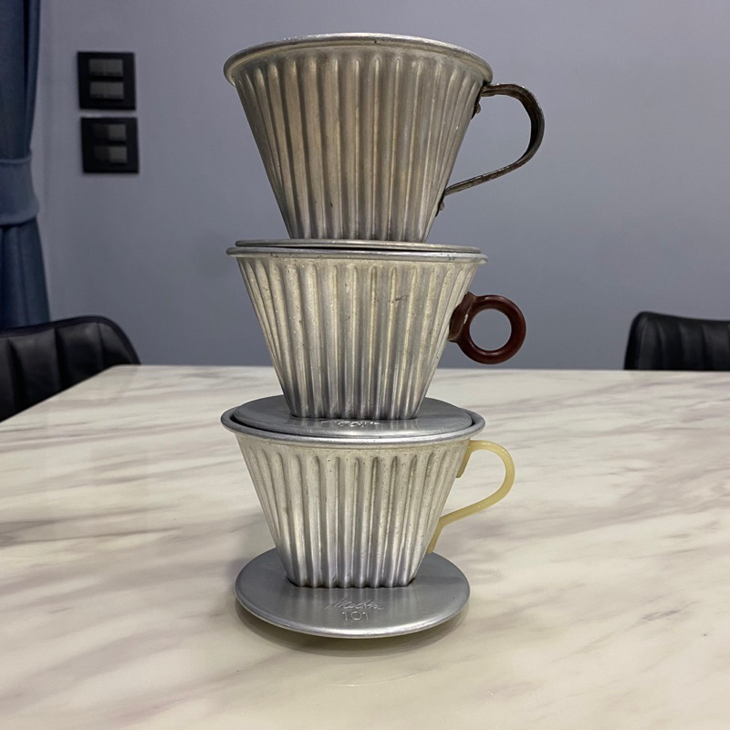 Melitta dripper 101 aluminium set (3 รุ่น) 1949-1963 | Shopee Thailand