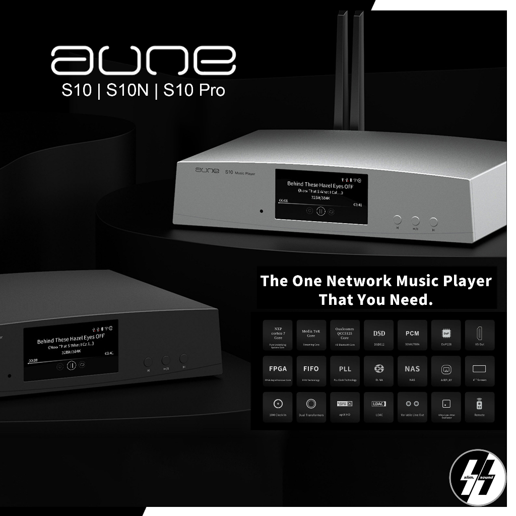 DAC-Network Streamer | AUNE - S10/S10N/S10Pro | ES9038PRO-32bit 768kHz ...