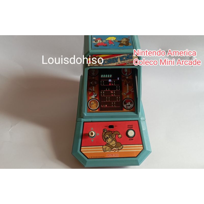 ของแท้มือสอง เกม Nintendo Donkey Kong 1981 Nintendo Coleco Table Top ...