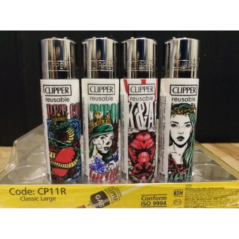CLIPPER lighters collection ไฟแช็คคลิปเปอร์-ขายยกชุด อัพเดทลายใหม่ ...