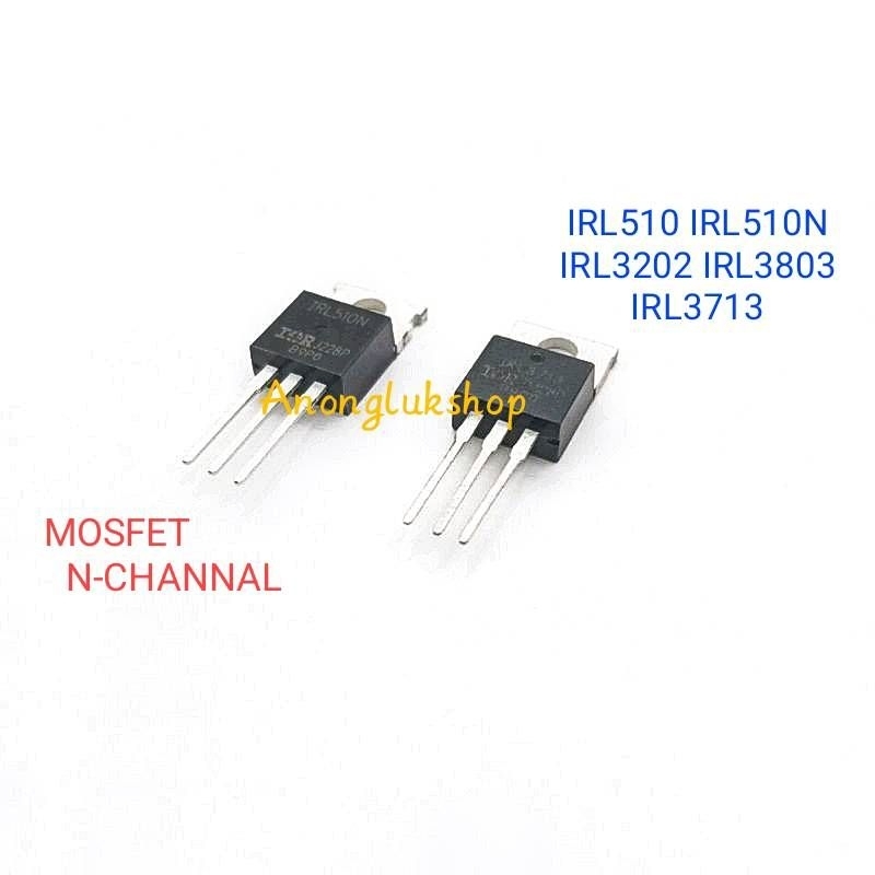 IRL510N IRL510 IRL3202 IRL3803 IRL3713 Power Mosfet N-channal TO-220 ...