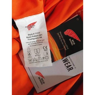 ชุดหมี ชุดทำงาน RED WING 71111 Coverall FR ผ้ากันไฟ | Shopee Thailand