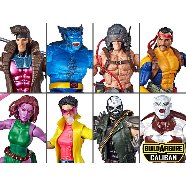 [RARE] HASBRO MARVEL LEGENDS 2019 : X-MEN CALIBAN SERIES ครบชุด 7+1 ...