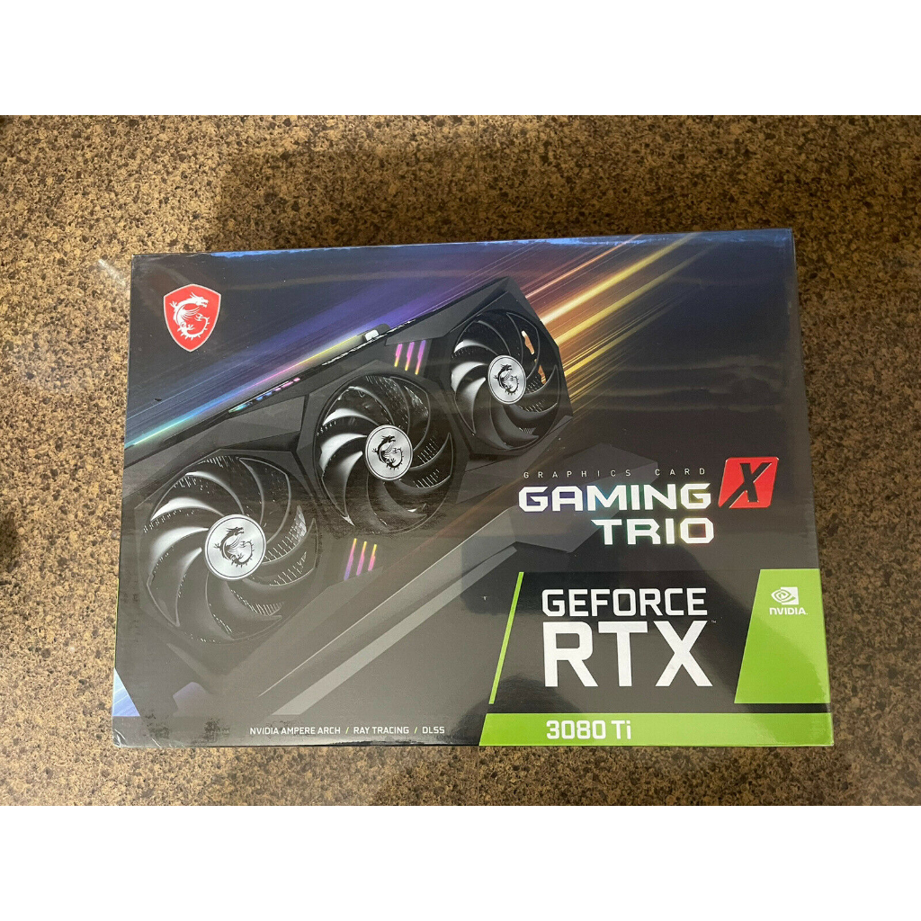 MSI GeForce RTX 3080 Ti GAMING X TRIO 12GB GDDR6X Graphics Card ...