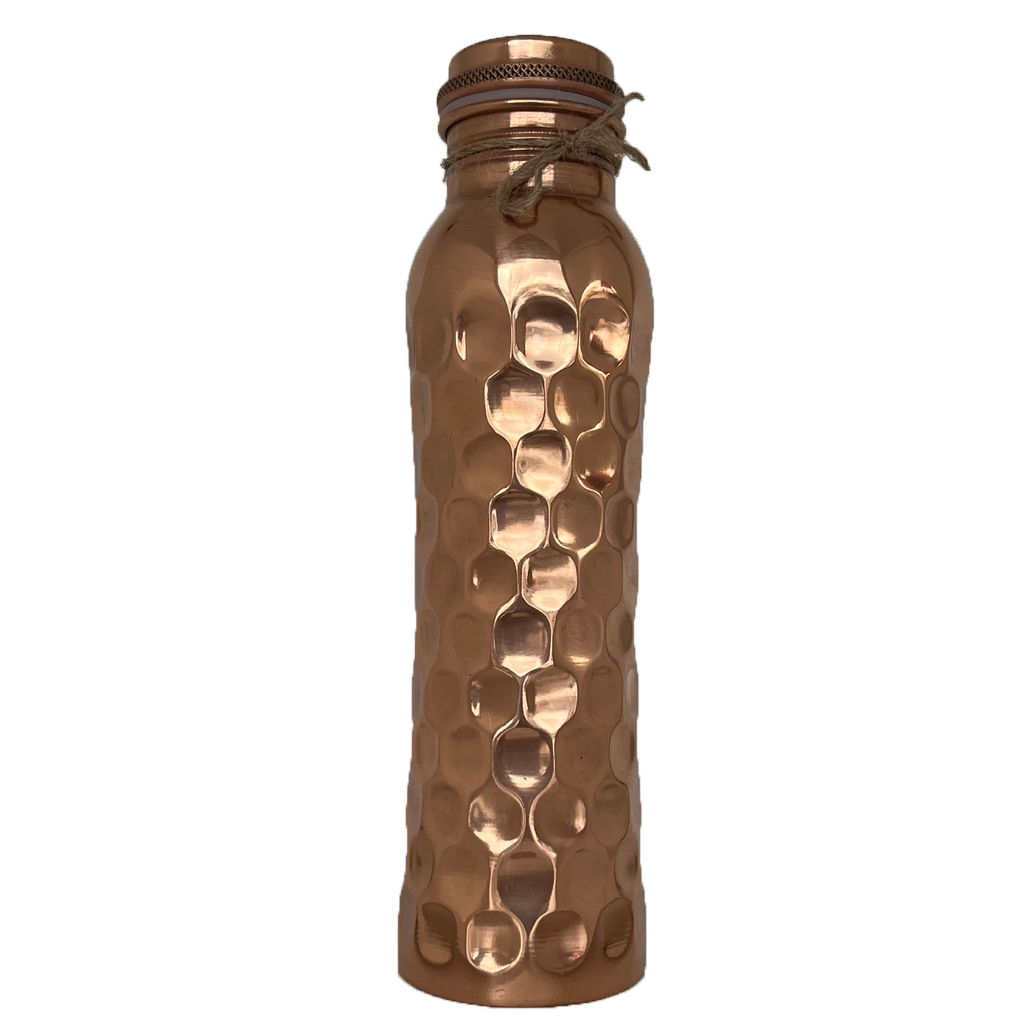 FORREST & LOVE | PREMIUM DIAMOND COPPER WATER BOTTLE | ขวดน้ำทองแดง แบบไดมอนด์ | Shopee Thailand