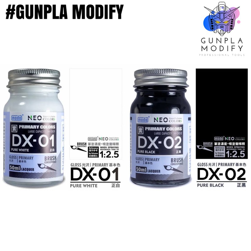 MODO NEO COLOR สีสูตรแลคเกอร์ ชนิดเงา ขนาด 50 ml DX01, DX02 | Shopee ...