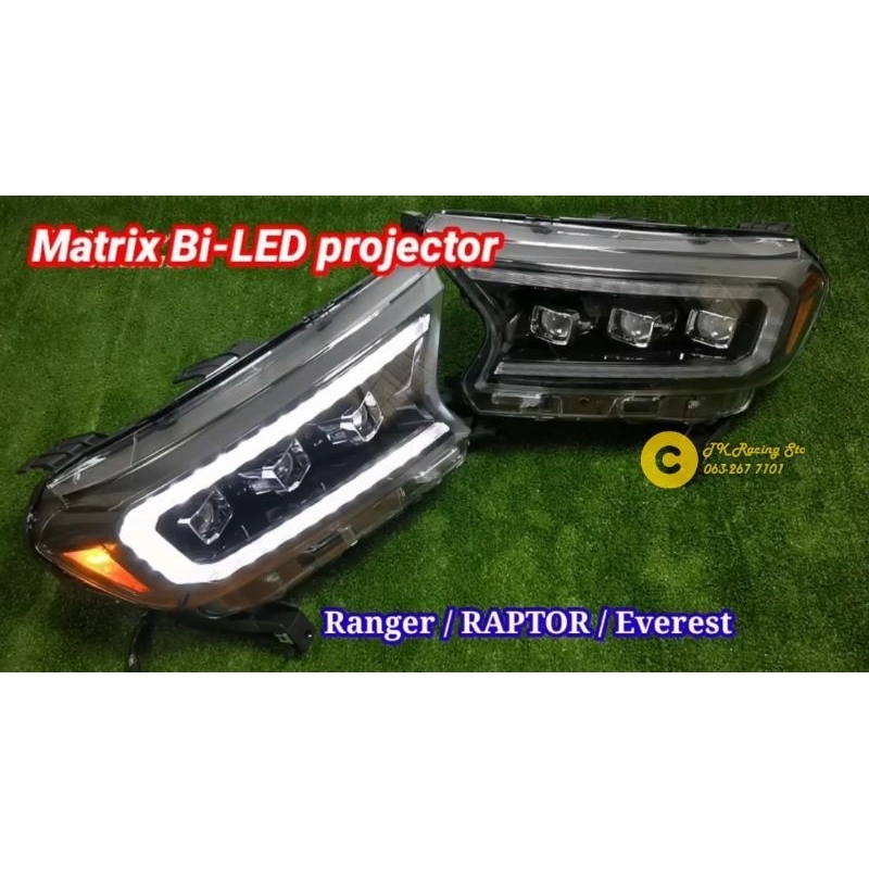 ไฟหน้า Matrix Bi-LED projector ฟอร์ดเรนเจอร์ | Shopee Thailand