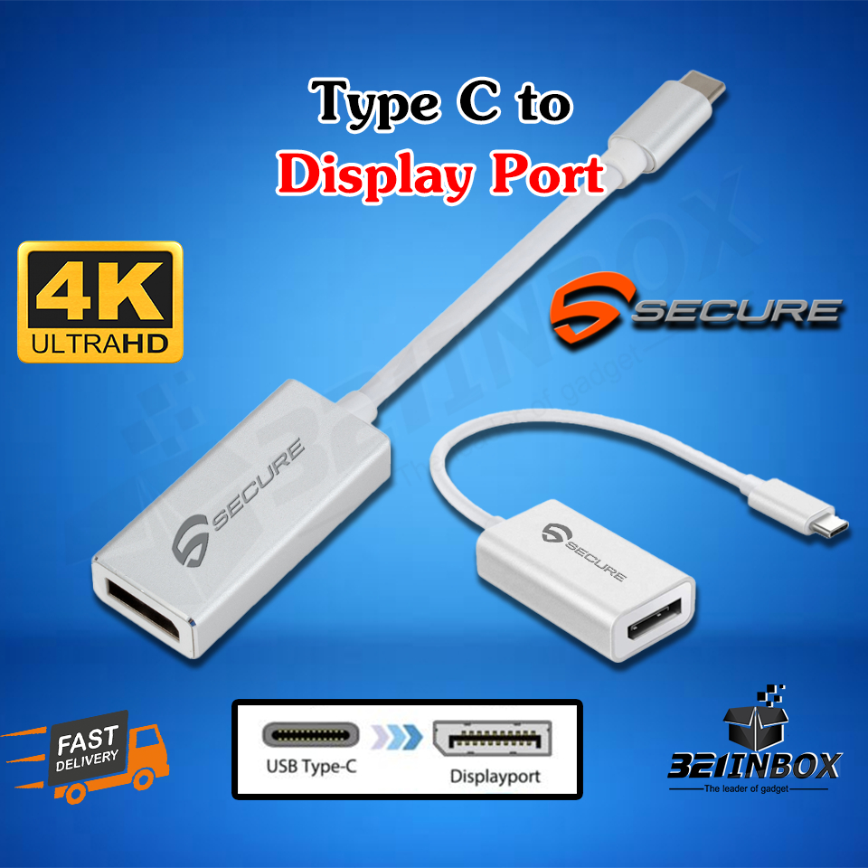 แปลง Type C to DP Port / Display Port แปลง DP ต่อจอแยก ของแท้ SECURE ...