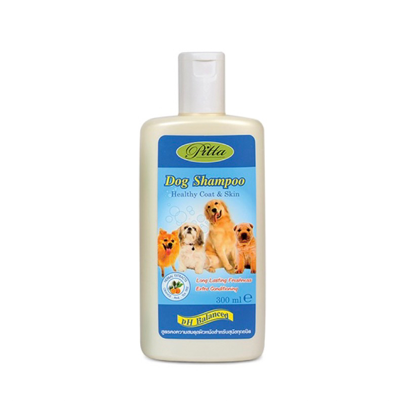 [PT1001] Pitta Dog Shampoo 300ml แชมพูสุนัข แชมพูหมา กำจัดเห็บ หมัด ไร้ ...