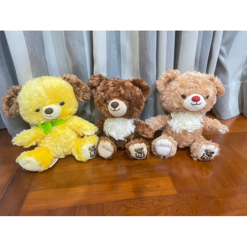 Disney Unibear Unibearsity Chip Dale Pluto หมียูนิแบร์ ชิพเดล พลูโต้ ...
