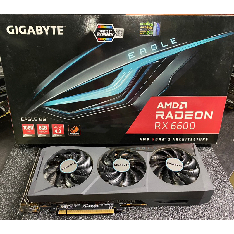 RX6600 8GB GIGABYTE EAGLE | Shopee Thailand