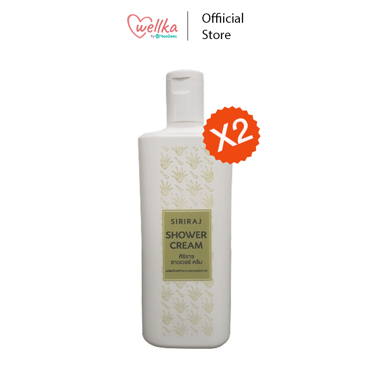 Siriraj ศิริราช Shower Cream ครีมอาบน้ำว่านหางจระเข้ ผสมว่านหางจระเข้ 220 mL 2 ชิ้น | Shopee ...