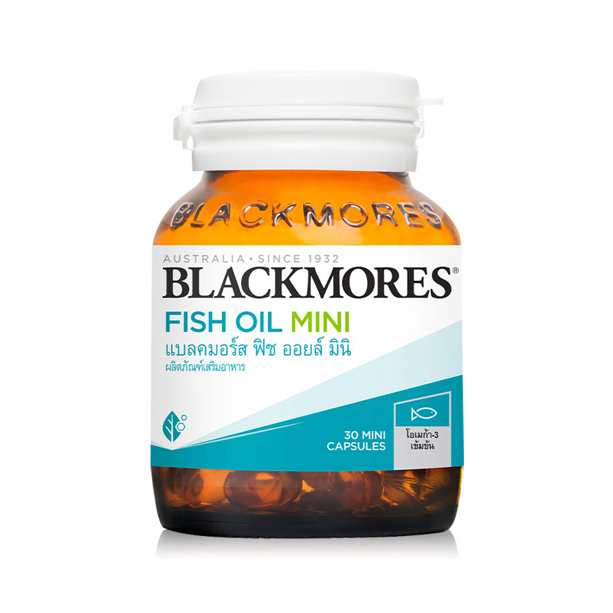 Blackmores Fish Oil Mini Caps 30 capsules ***รุ่นแถมกับโปร1899บาท ...
