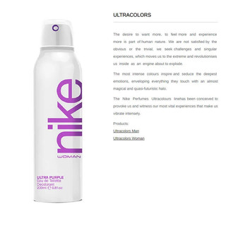 Nike Deodorant Spray ไนกี้ ดีโอ สเปรย์ ระงับกลิ่นกาย Nike Colors ...