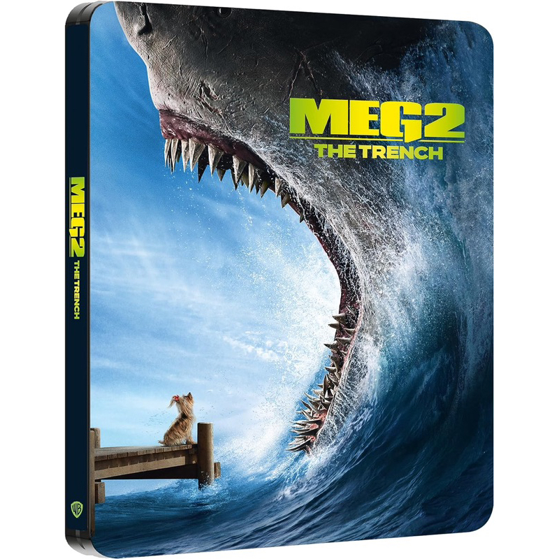 [แผ่นหนังลิขสิทธิ์แท้] Meg 2 The Trench Steelbook (กล่องเหล็ก) [4K ...