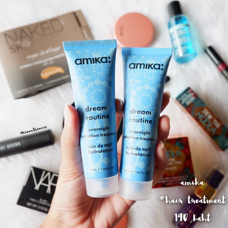 พร้อมส่ง! ️ amika dream routine overnight hydrating hair mask 30ml ...