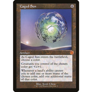 [MTG] Caged Sun (#009) (Retro Frame) [BRO] [LAND] [MYTHIC] [NORMAL ...