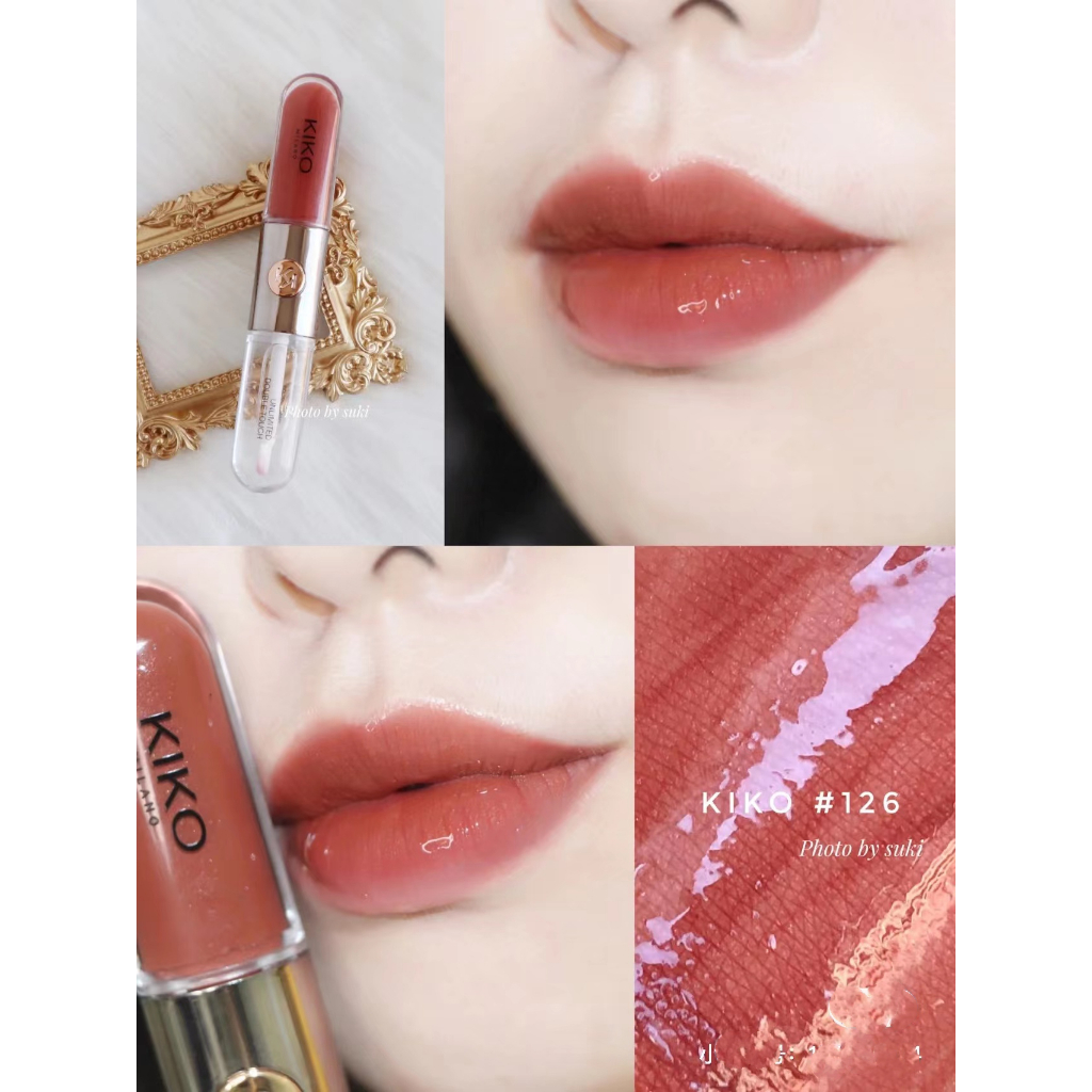 คิโกะ มิลาโน ลิป Kiko Milano Unlimited Double Touch 6ml ลิปสติกเนื้อแมท ...