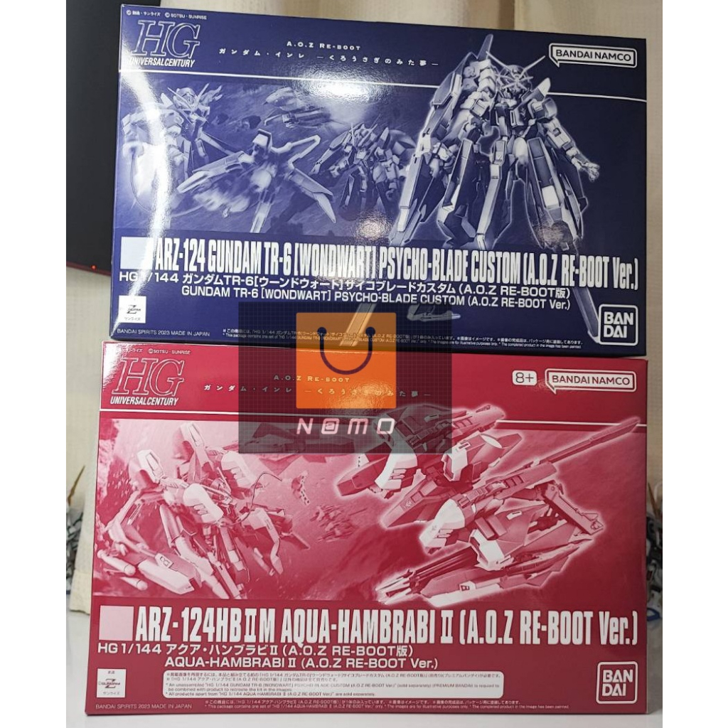 P-Bandai Gundam HG 1/144 Gundam TR-6 [Wondwart] & Aqua-Hambrabi II ...