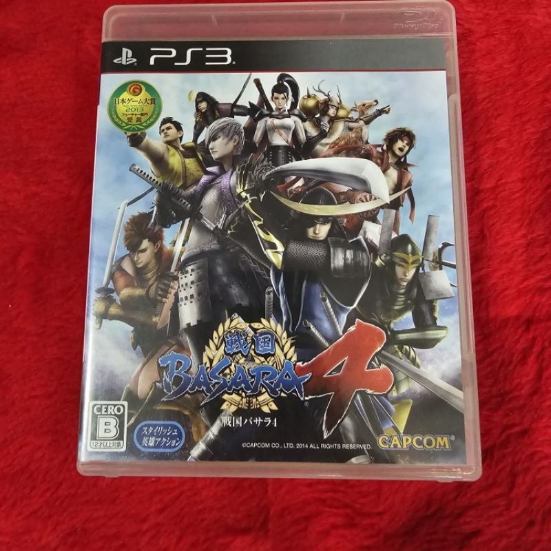 แผ่นแท้ PS3 BASARA 3/BASARA 3 UTAGE/BASARA4 (BLJM-60218/BLJM-61063/BLJM-60389/BLJM-55049)(Japan ...