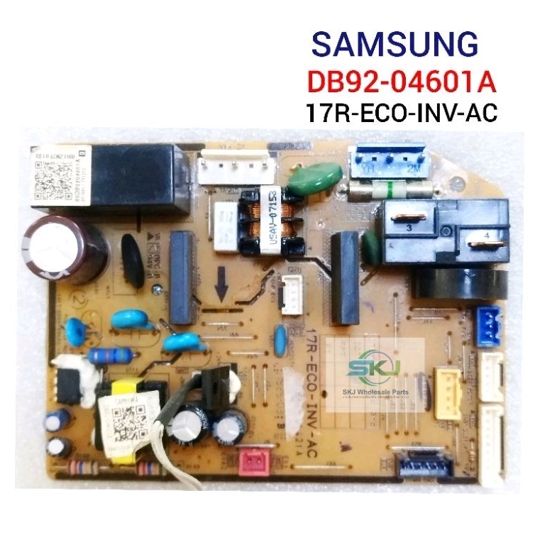 แผงวงจรแอร์ SAMSUNG อินเวอร์เตอร์ : DB92-04601A ( 17R-ECO-INV-AC ) รุ่น AR10MYFTAURNST #อะไหล่ ...