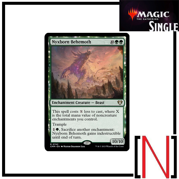 [MTG][Single][CMM] Nyxborn Behemoth ระดับ Rare [ภาษาอังกฤษ] | Shopee ...