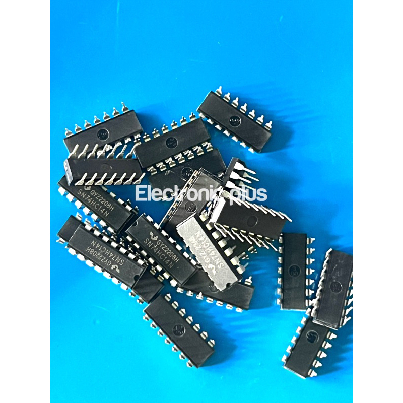 74HC14 7414 14ขา Hex Schmitt−Trigger Inverter High−Performance Silicon−Gate CMOS | Shopee Thailand