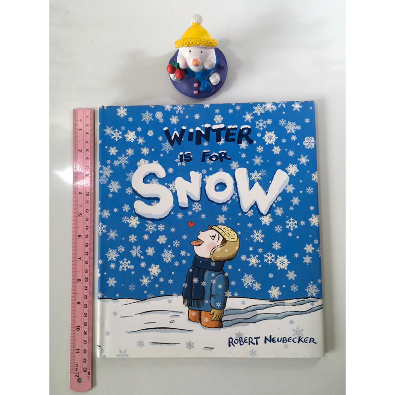 Winter is for snow by robert neubecker หนังสือภาษาอังกฤษมือสองปกแข็ง ...