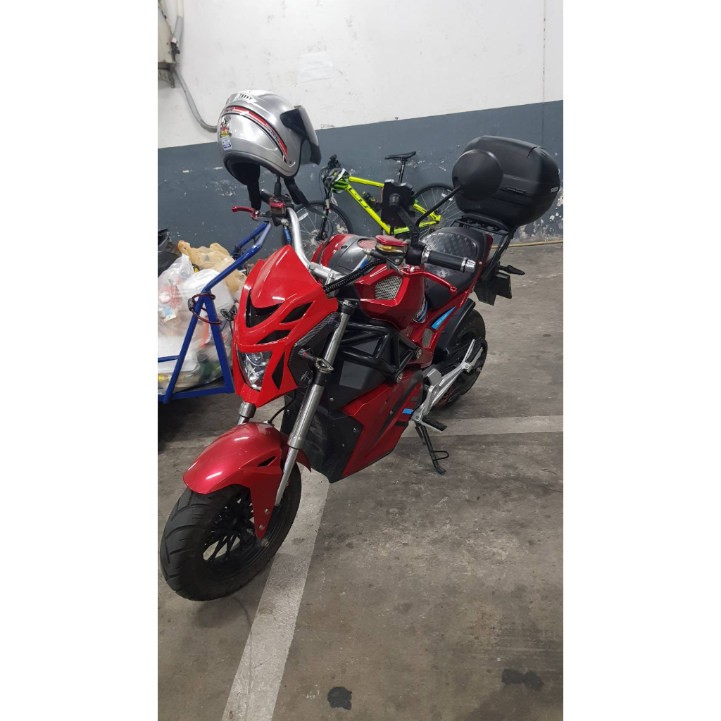 มอเตอร์ไซค์ไฟฟ้า Deco รุ่น Max one 2000W แรงบิ๊กไบค์ไฟฟ้า จดป้ายทะเบียนได้ | Shopee Thailand