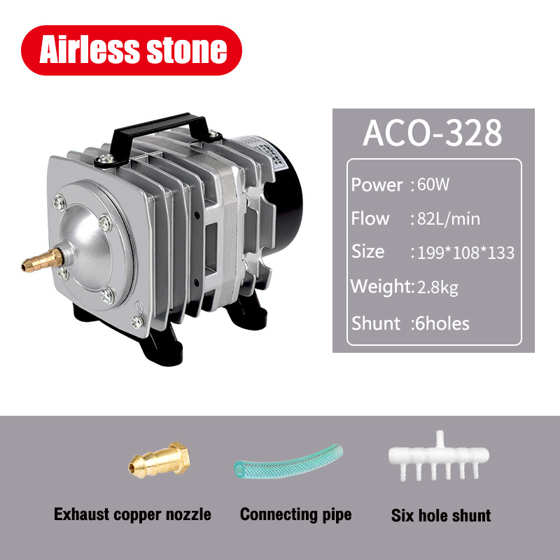 ปั๊มออกซิเจน ปั๊มลม ปั๊มลมบ่อปลา ปั๊มลมบ่อกุ้ง HAILEA ACO-208 ACO-318 ACO-388D ACO-009 ACO-380 ...